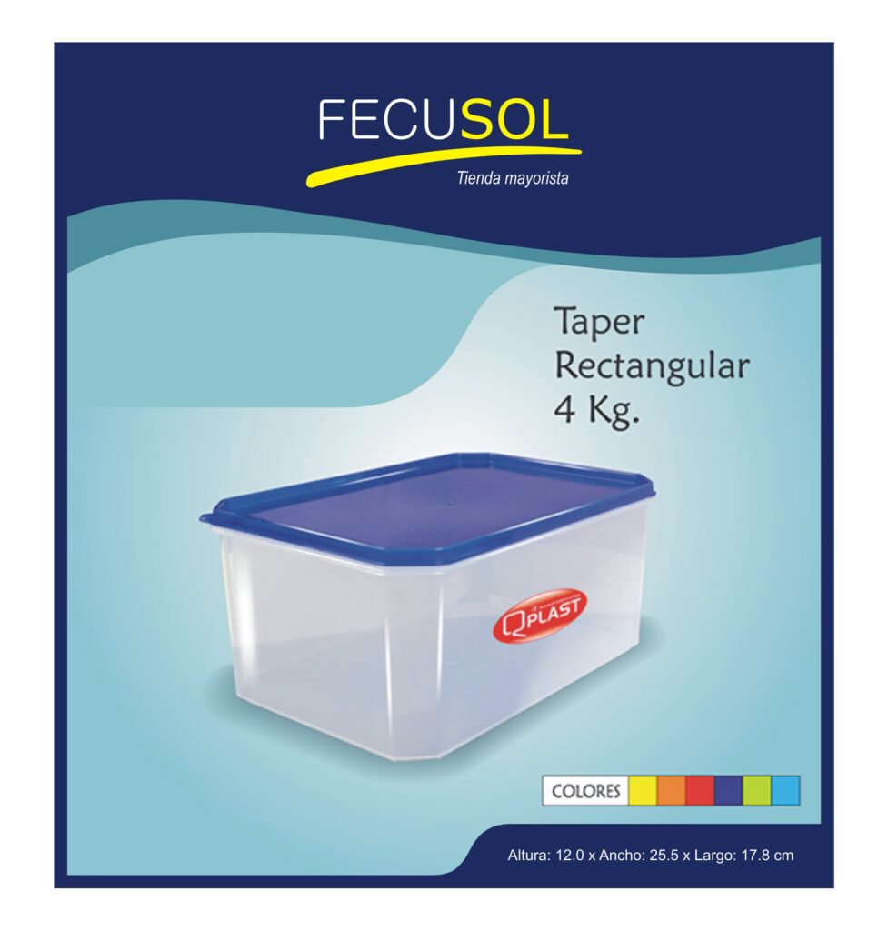 TAPER RECTANGULAR 4KG – FECUSOL
